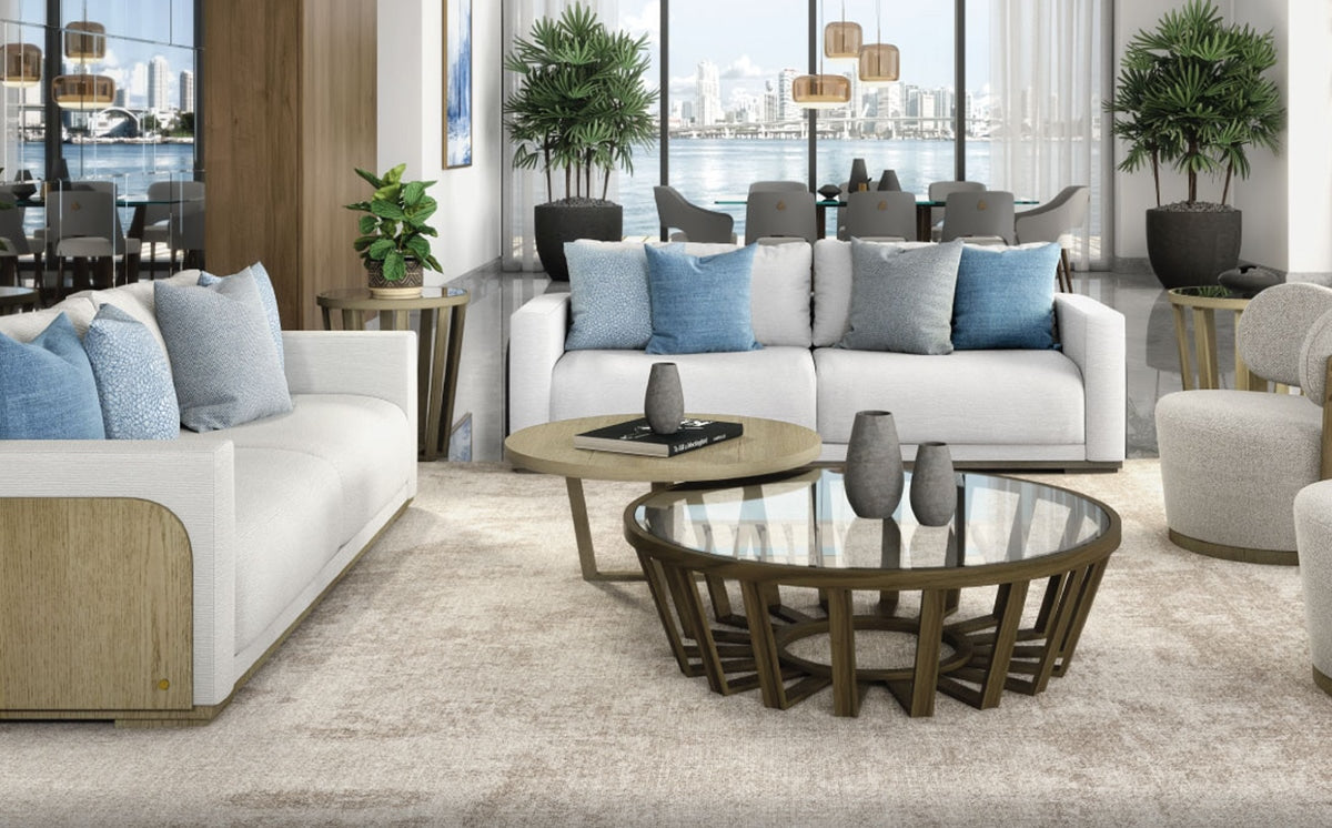 LG NESTING ROUND COCKTAIL TABLE – Clive Daniel Home