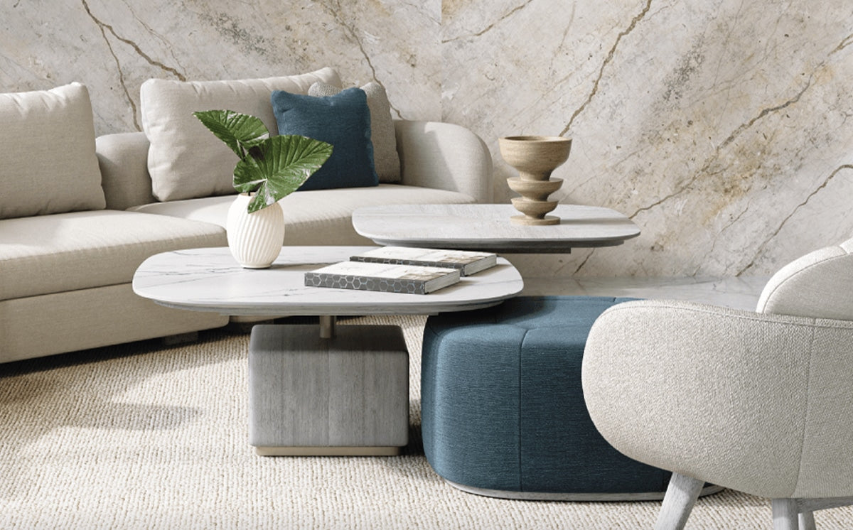 LG STONE TOP COCKTAIL TABLE – Clive Daniel Home