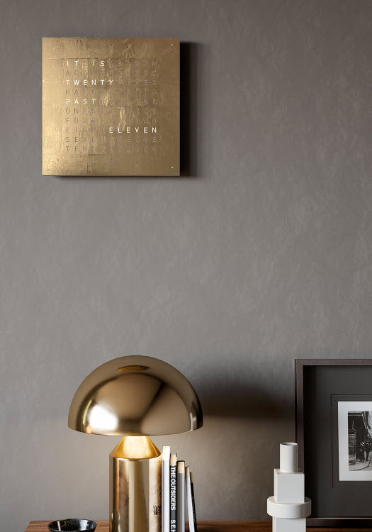 LARGE GOLD QLOCK – Clive Daniel Home
